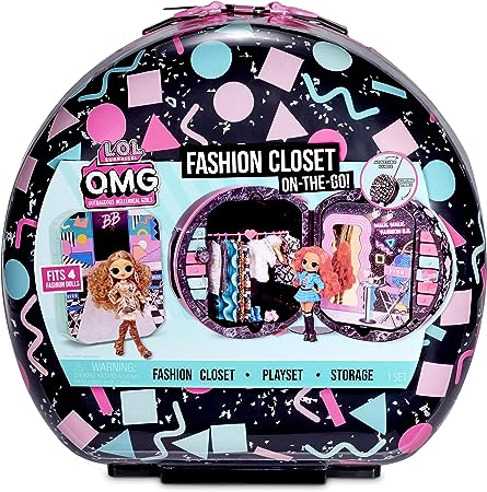 L.O.L. Surprise! OMG Fashion Closet On-The-Go, Multicolor, 571315 ...