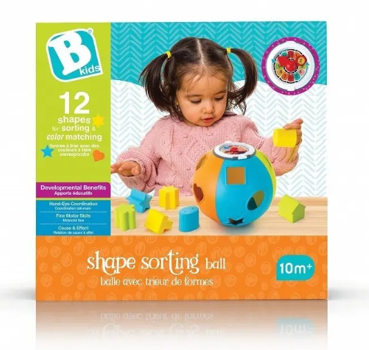 SHAPE SORTING BALL- Bkids 317028 | PlaynLearn