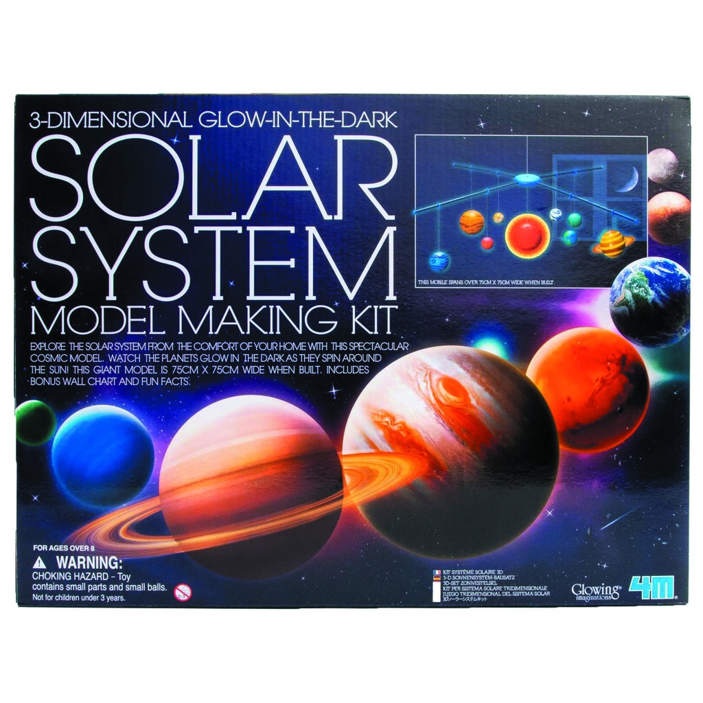 Glowing Solar System Model - 4M 03225 | PlaynLearn